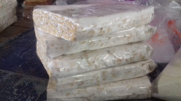 Harga Kedelai Naik, Pedagang Tempe Di Pekanbaru Tak Ambil Pusing